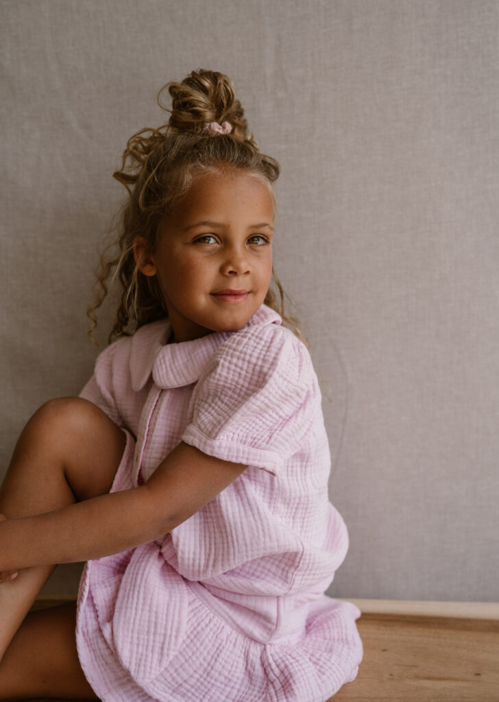 Blouses - Navy Natural